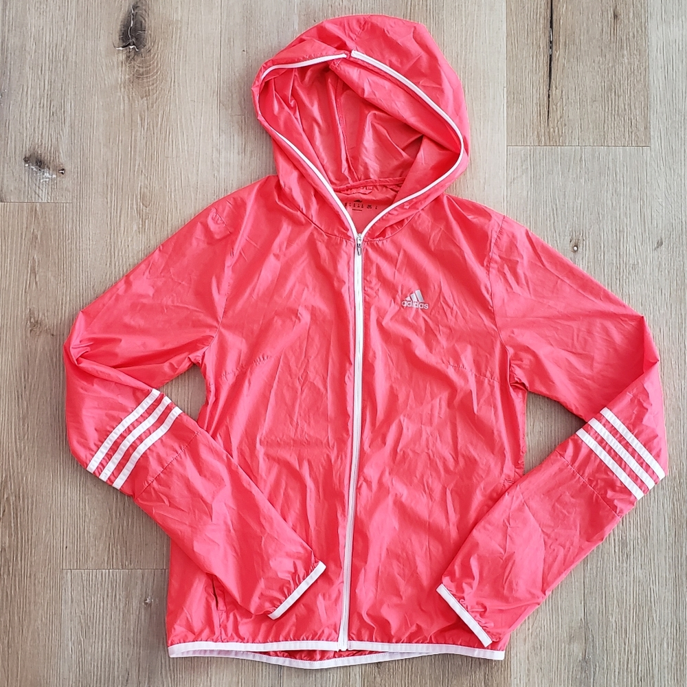 Adidas Lightweight Windbreaker Jacket - Gem